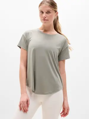 Athleta Relaxed Fit T-shirt - Willow