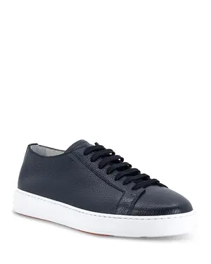 Santoni Lace Up Sneakers - Blue