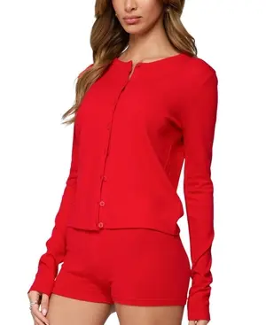 EDIKTED Maycee Button Up Knit Cardigan