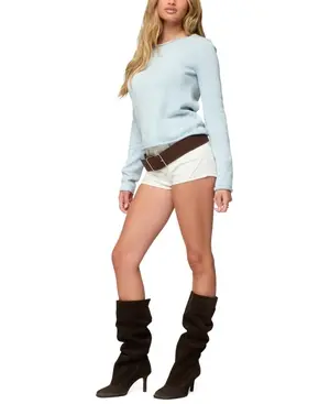 EDIKTED Relaxed Fit Cotton Sweater