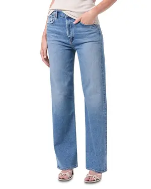 AGOLDE Ren High-rise Wide-leg Jeans