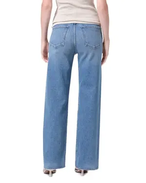 AGOLDE Ren High-rise Wide-leg Jeans