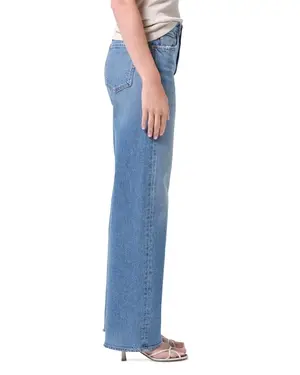 AGOLDE Ren High-rise Wide-leg Jeans
