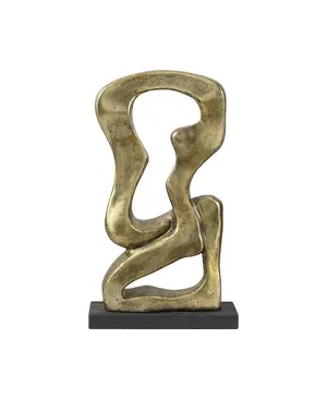 SURYA Neblina Decorative Sculpture - Gold