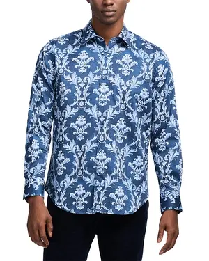 Men's Robert Graham Navy Shirts