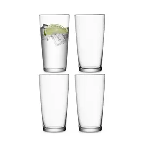 LSA Gio Large 11 Oz. Juice Glass, Set Of 4 - Clear