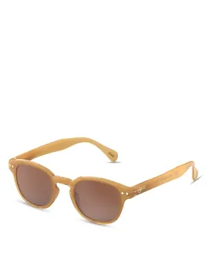 IZIPIZI Square Sunglasses 45mm - Old Leather