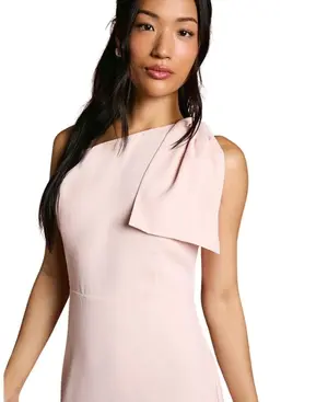 Coast One-shoulder Maxi Dress - Blush