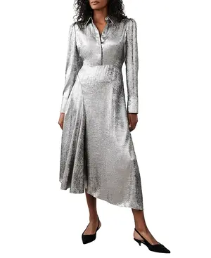 Mint Velvet Metallic Dresses