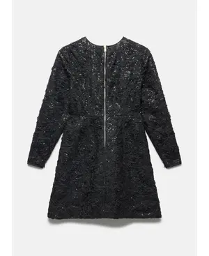Mint Velvet Sequin Applique Mini Dress