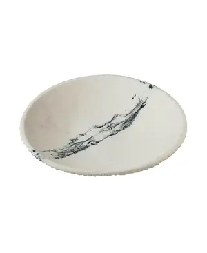TOV FURNITURE Ikani Resin Serving Plate - Black And White