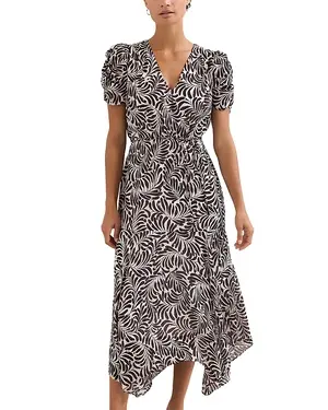 PHASE EIGHT Verity Shimmer Midi Dress