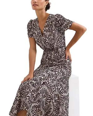 PHASE EIGHT Verity Shimmer Midi Dress