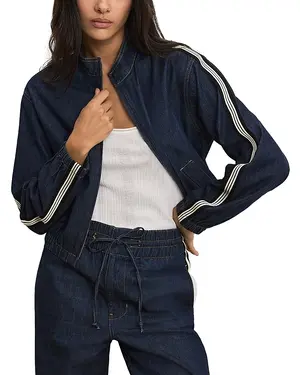 Veronica Beard Gigi Shacket - Indigo Rinse