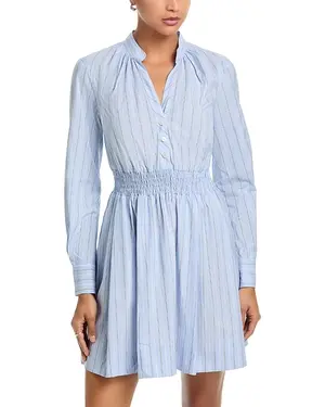 Veronica Beard Schor Striped Dress