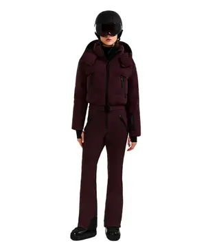 Rudsak Dinara One-piece Puffer Ski Suit - Bordeaux