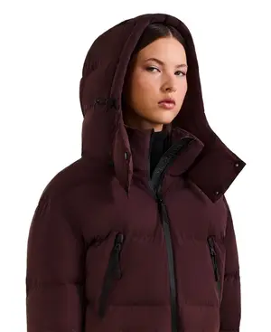 Rudsak Dinara One-piece Puffer Ski Suit - Bordeaux