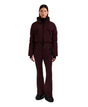 Rudsak Dinara One-piece Puffer Ski Suit - Bordeaux