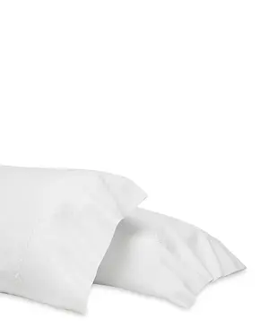 PRATESI Impero Standard Pillowcase - White/white