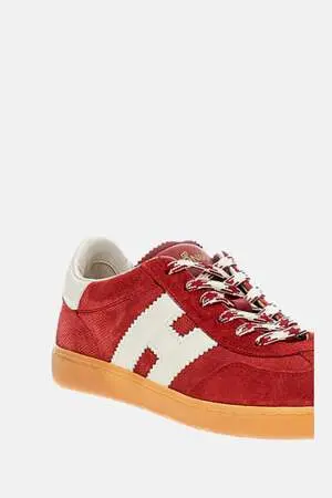 Hogan Lace-up Sneakers - Rosso
