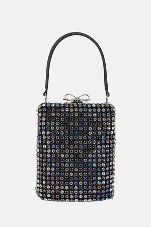 SELF-PORTRAIT Mini Crystal Clutch - Multicolor