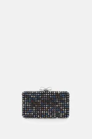 SELF-PORTRAIT Crystal Embellished Pochette