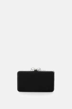 SELF-PORTRAIT Crystal Embellished Pochette - Multicolor