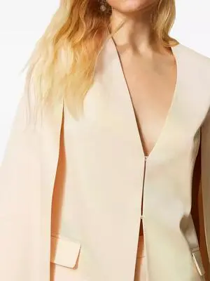 TWINSET Cape-detail Satin Blazer