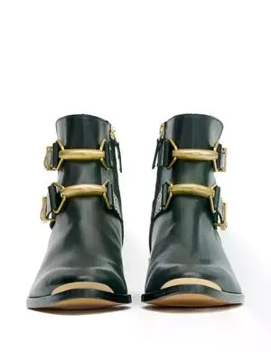 Isabel Marant Étoile 35mm Zalya Studded Boots - Black