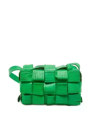 Bottega Veneta Cassette Fringed Leather Shoulder Bag