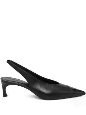 ROTATE BY BIRGER CHRISTENSEN Leather Slingback Pumps - Black