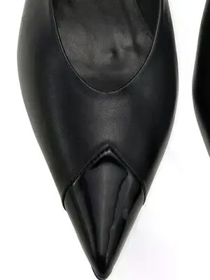 ROTATE BY BIRGER CHRISTENSEN Leather Slingback Pumps - Black