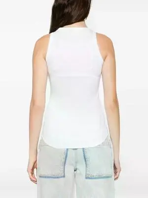 HERSKIND Organic-cotton Tank Top - White