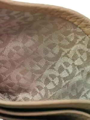 AIGNER Leather Card Holder - Neutrals