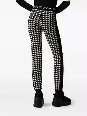 Perfect Moment Houndstooth Logo-waistband Pants