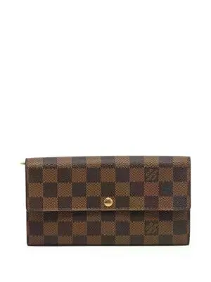 LOUIS VUITTON 2007 Sarah Wallet - Brown