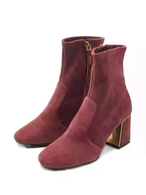 Tory Burch Suede Block-heel Boots
