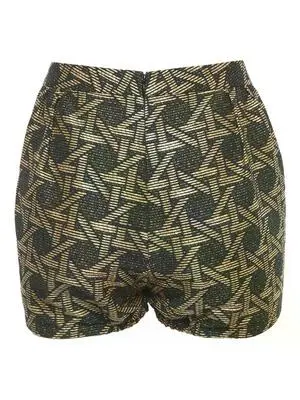 Dsquared2 Jacquard Frayed Shorts