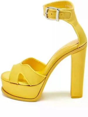Alexander Mcqueen Block Heel Sandals For Women