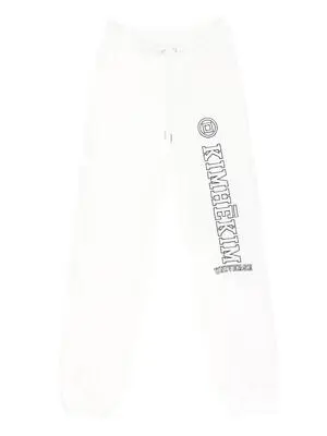KIMHEKIM Logo-appliqué Track Pants - White