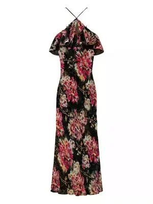 TWINSET Floral-pattern Ruffled Dress