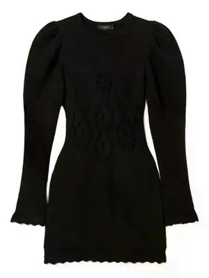 TWINSET Crochet-knit Mini Dress