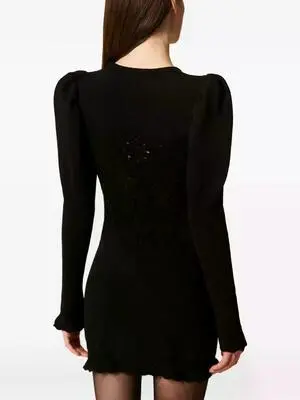 TWINSET Crochet-knit Mini Dress