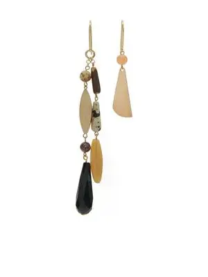 ISABEL MARANT Asymmetric Mahi Drop Earrings