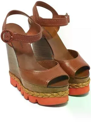 Dolce & Gabbana Platform Wedge Sandals