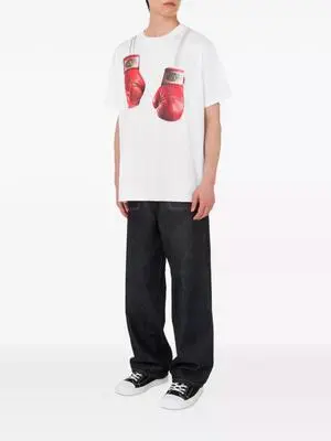 Moschino Boxing-gloves Print T-shirt