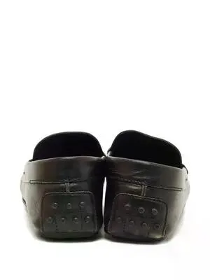 TOD'S Leather Loafers - Black