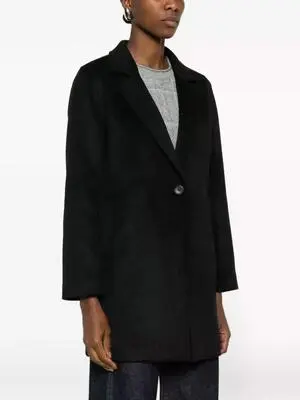 BLANCA VITA Single-breasted Notched Coat