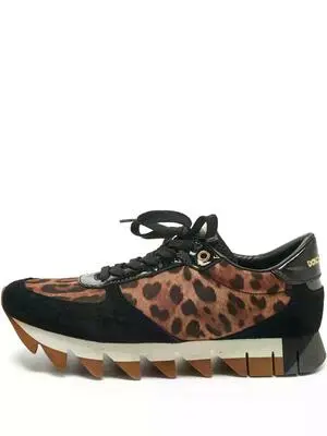 Dolce & Gabbana Leopard Print Sneakers