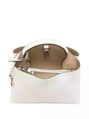 TOD'S Micro Logo-charm Tote - White